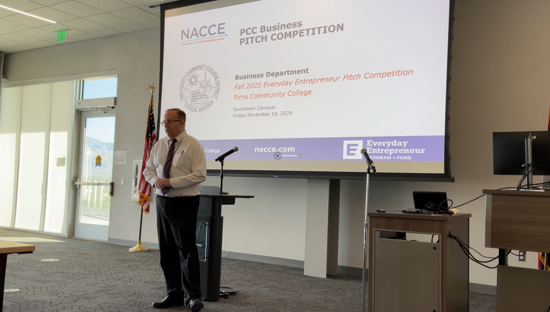 2025 Pitch Competition with Dr. Greg Watson